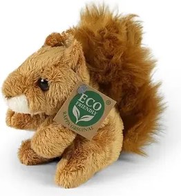 RAPPA Plyšová veverka 12 cm / ECO-FRIENDLY / od 0 měsíců