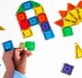MAGNA-TILES® Magnetická stavebnice microMAGS / 70 dílků / od 3 let