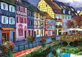 Trefl - Puzzle - 2v1 Colmar, Francie s třídičem / 1000 dílků / 68.3 x