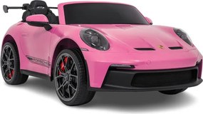Elektrické autíčko Porsche 911 GT3 STRONG MP4 růžové