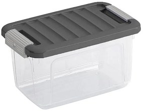 Úložný plastový box KETER W Box XS s šedým víkem 5 l