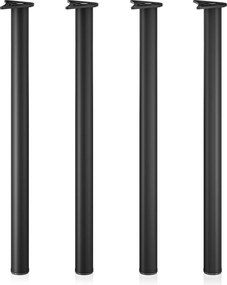 Psací stůl Wiltec – 60 mm, 870-900 mm, 200 kg, černá (60201)