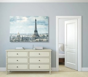 Obraz zimní Paříž Varianta: 120x80