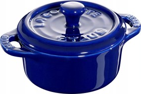 Mini cocotte kulatý 200 ml, modrý Staub Gift Giving