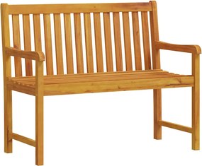 Zahradní lavice 110 cm masivní akáciové dřevo 316610