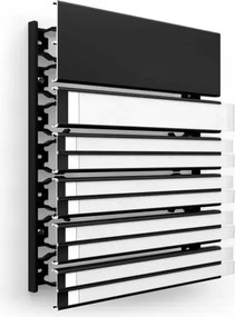 ACCEPT Dveřní tabulka ACS 187 x 218 mm - černá tabulka