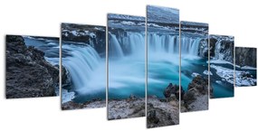 Obraz - Výhled na vodopády (210x100 cm)