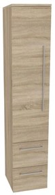 Mereo Mereo, Bino, koupelnová skříňka vysoká 163 cm, levá, Multidecor, CN697DBAR