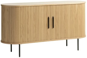 OnaDnes -20% Dubová komoda Unique Furniture Nola 140 x 45 cm
