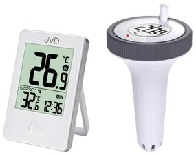JVD Digitální čitelný bezdrátový bazénový teploměr JVD T3351.1