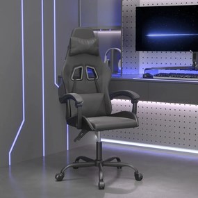 Herní židle černá umělá kůže 3143850