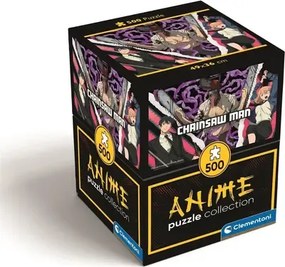 CLEMENTONI Puzzle Gaming Collection: Anime Chainsaw Man / 500 dílků /