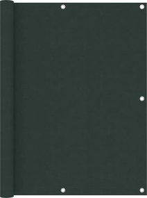 vidaXL Balkonová zástěna 120 x 600 cm 100% polyester oxford [134935] Barva: Tmavě zelená