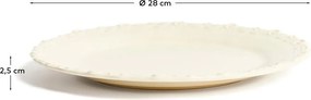 Béžový keramický talíř ø 28 cm Varla – Kave Home