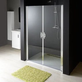Gelco One GO2812 sprchové dveře do niky 120 x 190 cm dvoudílné čiré sklo