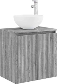Sada koupelnového nábytku 5 ks Šedý Sonoma 33 x 34,5 x 160 cm 3406029