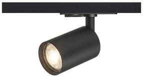 Rendl R13927 stropní reflektor DUDE pro jednookruhovou lištu, černý, 230V, GU10, ø5,5cm
