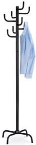 Věšák Autronic 182 cm černý Kov 80609-A BK