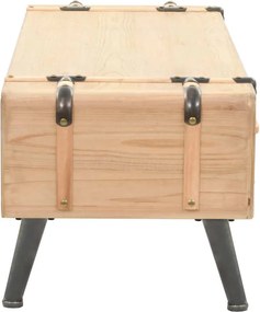 TV stolek masivní jedlové dřevo 120 x 33 x 35 cm 245773