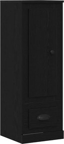 Vysoká skříň Černý dub 132 x 35.5 x 103.5 cm Kompozitní dřevo 3333078