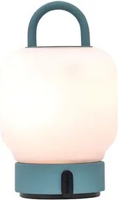 LOOME tyrkysová / Přenosná dobíjecí LED lampa
