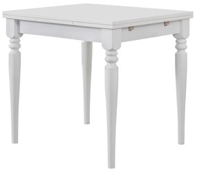 Stůl odolný proti poškrábání White, 80x70