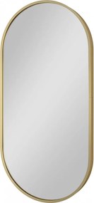Olsen Spa Zrcadlo bez osvětlení BRANDIS GOLD Rozměr A - 40 cm, Rozměr C - 80 cm OLNZBRA4080G