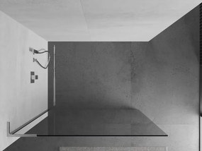 Mexen Kioto L sprchová stěna Walk-in 55 x 200 cm, transparentní, chrom - 800-055-103-01-00