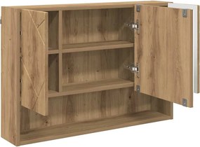 Sada koupelnového nábytku 3 ks Artisanový dub 76,5 x 35 x 64 cm 3393042