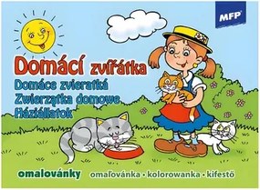 MFP Omalovánky Domácí zvířátka / A5 / 16 stran / 8 předloh