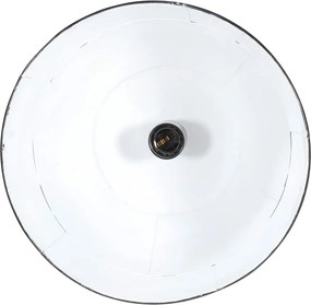 Industriální závěsné svítidlo 25 W černé kulaté 31 cm E27 320548
