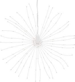 Vánoční hvězdicová světla 8 ks 140 vícebarevných LED diod 17 cm 3190517