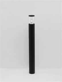 NV 9002875 Venkovní sloupkové svítidlo CETERA černý hliník a akryl E27 1x12W 220-240V IP54 bez žárovky - NOVA LUCE
