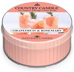 Country Candle Vonná Svíčka Grapefruit & Rosemary, 35 g