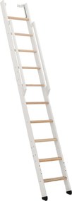 Minka STAIRS Přímé žebříkové schodiště Strong buk/bílá, 10 schodů, 243 cm