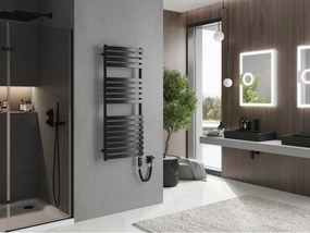 Mexen Bachus, elektrické topné těleso 1200 x 500 mm, 600 W, černá, W109-1200-500-2600-70