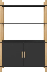 vidaXL Skříň highboard 80x40x121 cm kompozitní dřevo [345700] Barva: Bílá