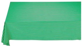 Pip Studio Stripes Green ubrus 160x250cm, zelený (Bavlněný ubrus)