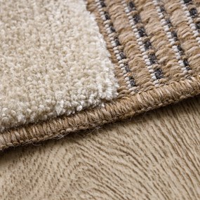 Dywany Łuszczów, Kusový koberec Spark 0696A beige/cream, 80x150, béžová, chodba / předsíň