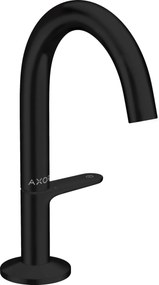 Axor One - Umyvadlová baterie Select 140, s odtokovou soupravou Push-Open, černá matná 48010670