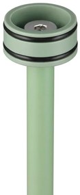 TRIO Reality R47706149 SUAREZ venkovní stojací lampa SMD LED V1230mm 1,5W/200lm 3000K IP44 pistáciová, nabíjecí baterie, USB-C port, ON/OFF