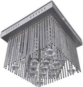 Krystalová lampa 30x30cm
