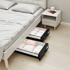 Úložný prostor pod postel s kolečky, 770 × 470 × 173 mm VEVOR