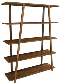 Knihovna z borovicového dřeva v přírodní barvě 115x145 cm Soft – Kalune Design