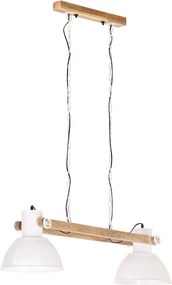 Industriální závěsné svítidlo 25 W bílé 109 cm E27 320528