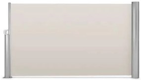 Boční markýza Blumfeldt Bari 318,boční roleta, 300 x 180 cm, hliník / krémově písková