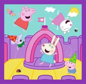 TREFL Puzzle Prasátko Peppa: Zvyky 3v1 / 20, 36, 50 dílků / 20 x 19,5