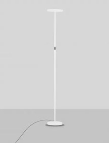 LED stmívatelná bílá stojací lampa Sinkro