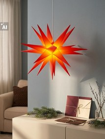 Sinsay - Vánoční LED světýlka - červená