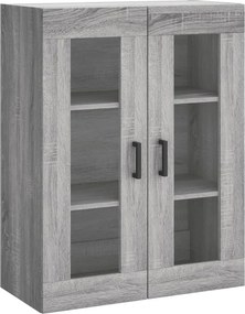Skříň highboard šedá sonoma 69,5 x 34 x 180 cm kompozitní dřevo 3198535